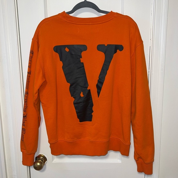 VLONE | Tops | Off White Sweater Vlone | Poshmark